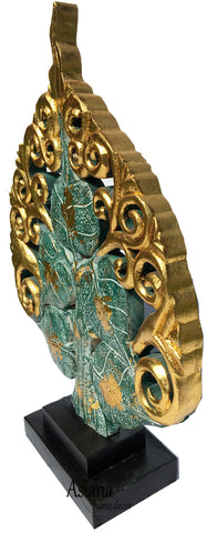 Great Selection Centerpiece Accent Table.Carved Wood Statue Home Decor ...